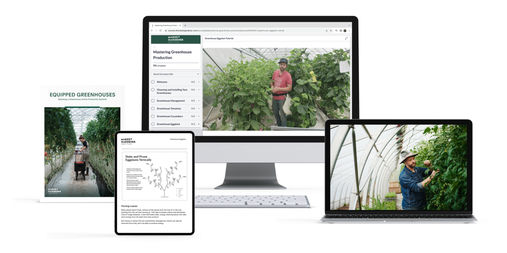 Greenhouse Farming Course Online - Market Gardener Institute