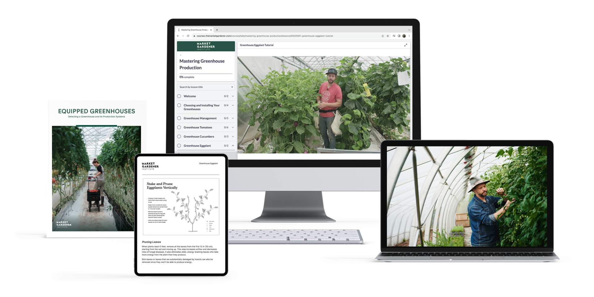 Greenhouse Farming Course Online - Market Gardener Institute